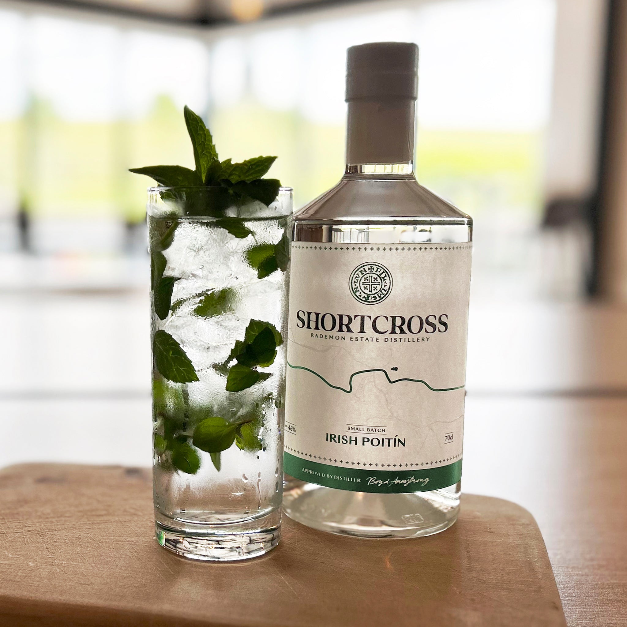 Irish Poitín 70cl 46% ABV | Traditional Shortcross Poitín – Shortcross Gin